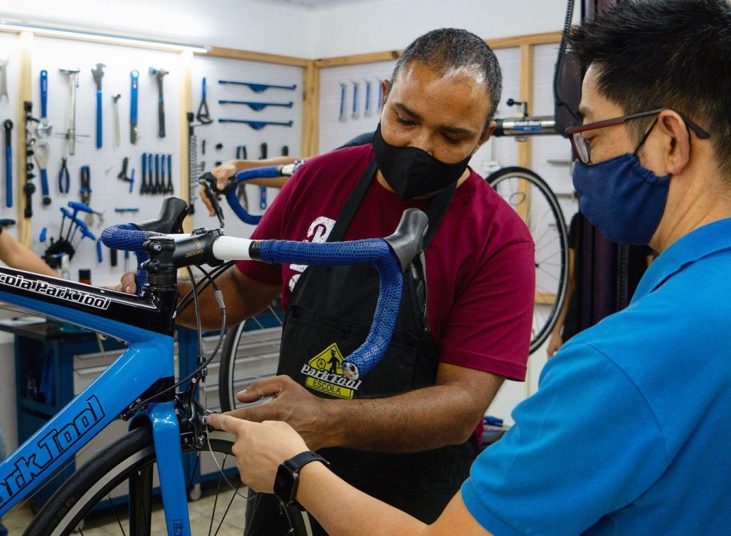 Profissionalização nas oficinas de bicicletas - Aliança Bike